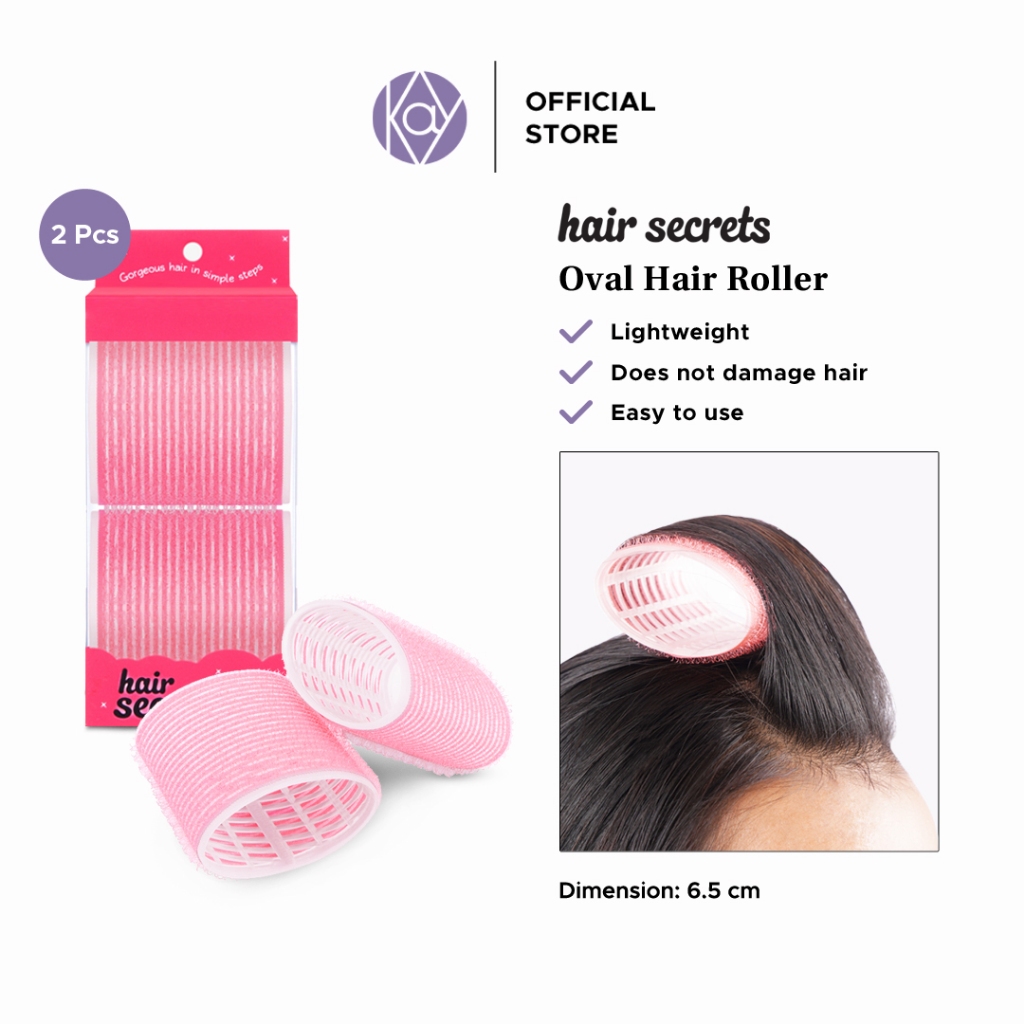 Jual Hair Secrets Oval Hair Roller (65 mm) / Roller Rambut | Shopee ...