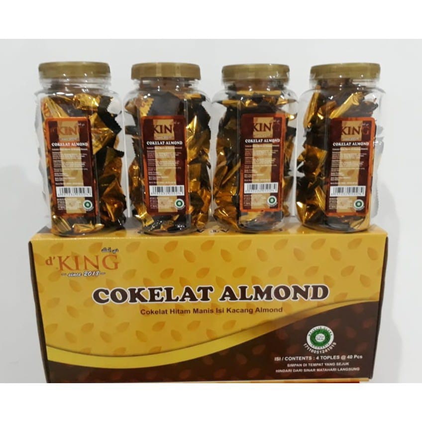 Jual [ASS] Cemilan Coklat almond king / Coklat musdalifah Cemilan ...
