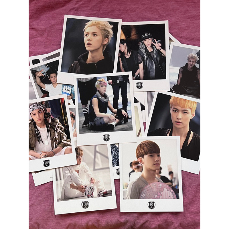 Jual POLAROID FIRST ALBUM EXO OFFICIAL LIMITED EDITION | Shopee Indonesia