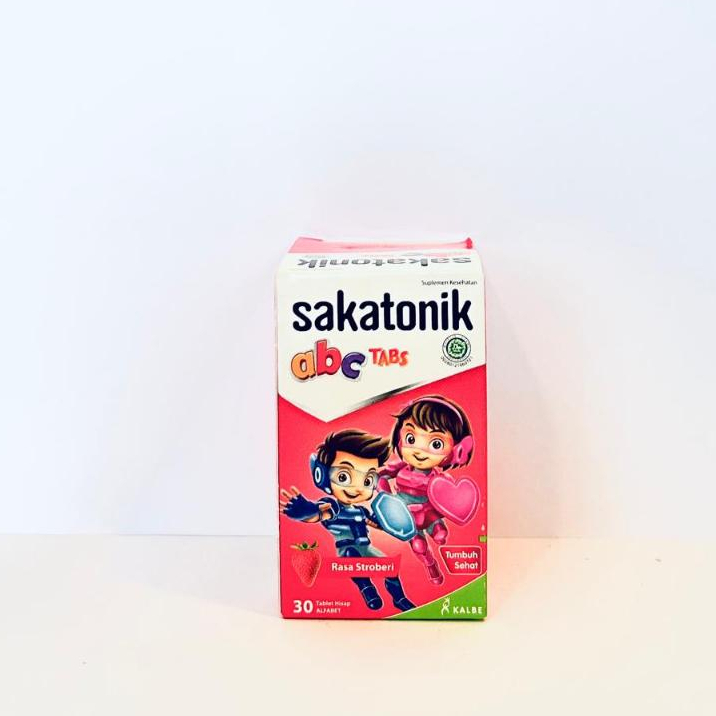 Jual Sakatonik ABC Rasa Strawberry Tablet Hisap | Shopee Indonesia
