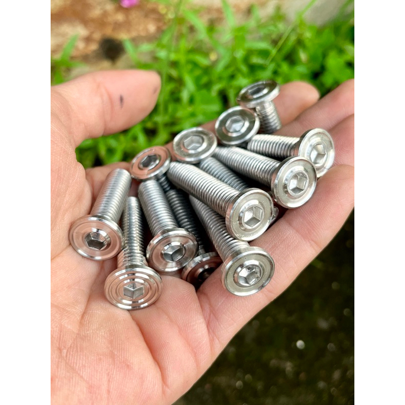 Jual baut L JFL bubut m6 baut 10 ukuran 15 20 25 30 35 stainles / BAUT ...