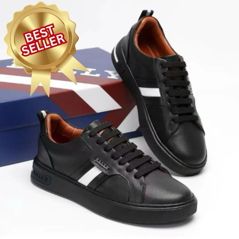 Jual {VVIP QUALITY}SEPATU PRIA HITAM ASLI KULIT B4*LL7 FULL LEATHER (ASLI KULIT QLT)B680-1 ...