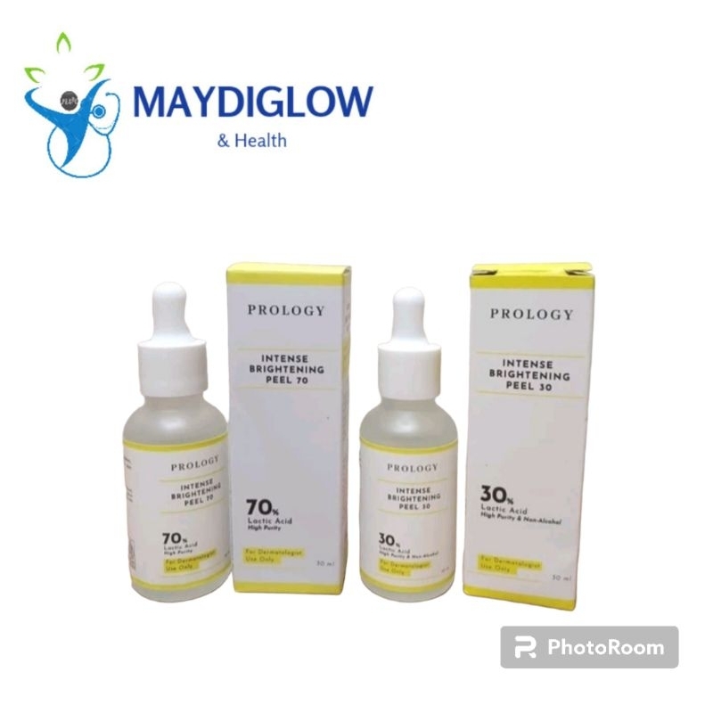 Jual DERMA XP - PROLOGY Intense Brightening Lactid Acid 30% & 70% Peel ...