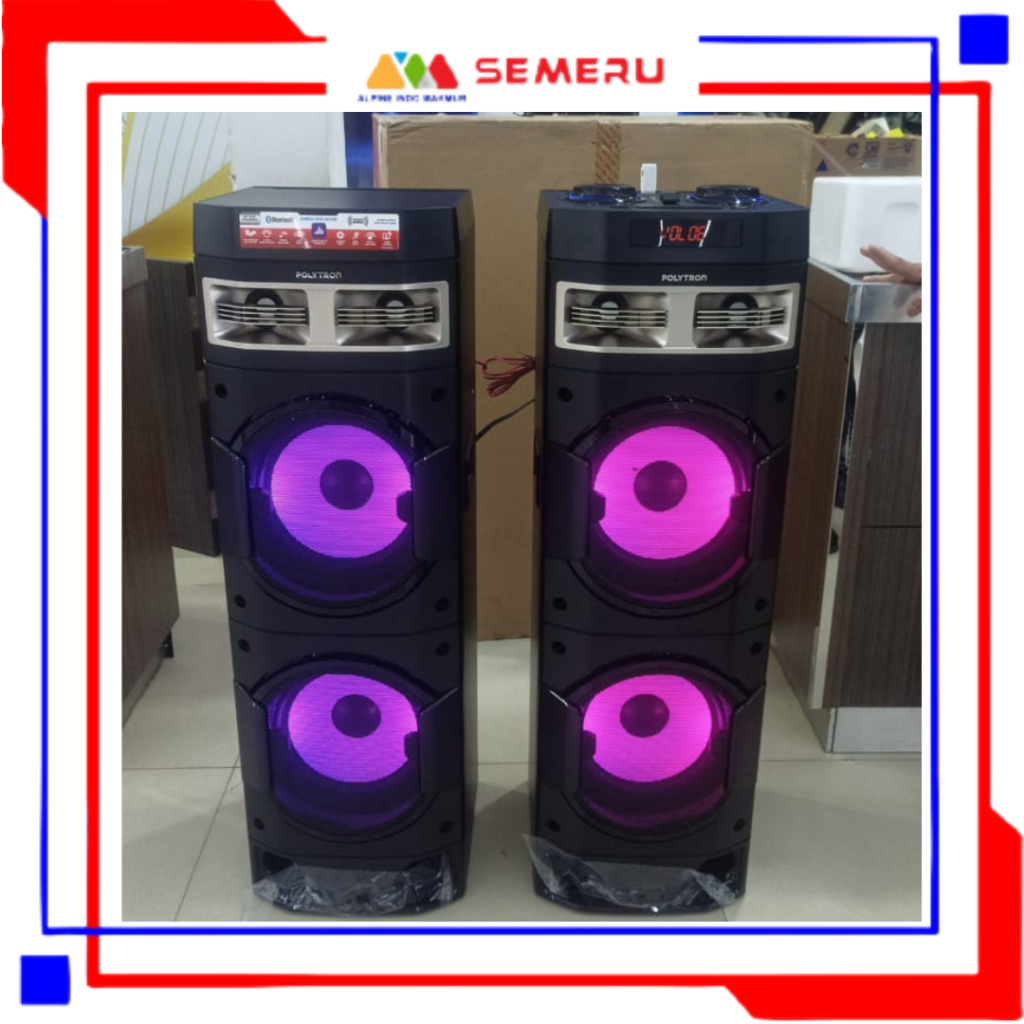 Jual POLYTRON ACTIVE SPEAKER + BLUETOOTH PAS-10DF28 (KHUSUS MAKASSAR ...