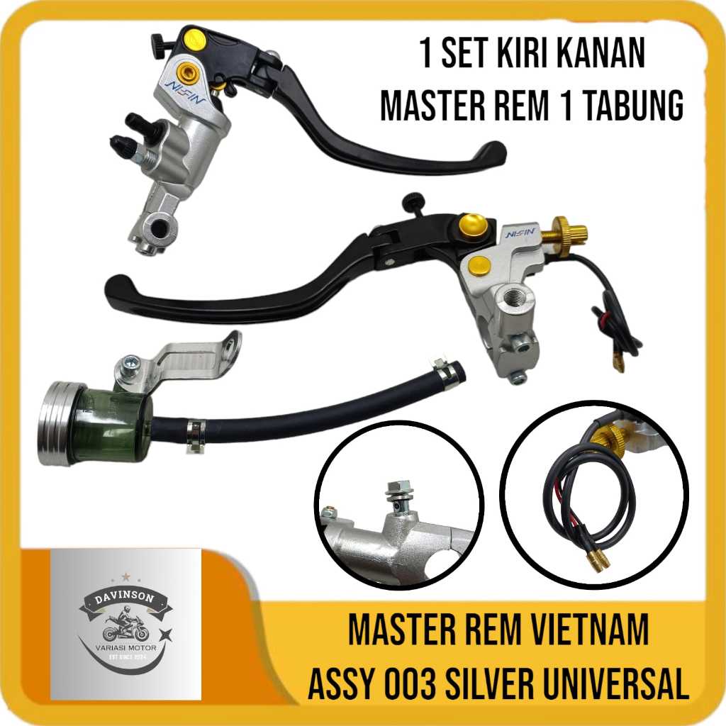 Jual Master Rem Assy Vietnam Silver 003 UNIVERSAL Beat-Tiger-Vario ...