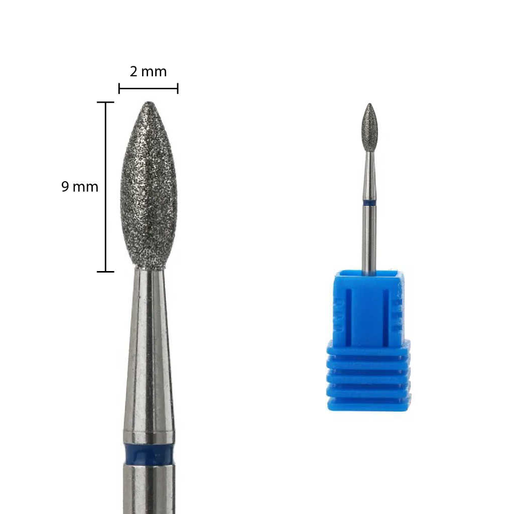 Jual Diamond Flame Bits Ball Bits Frustum Bits Nail Art Drill Bits ...