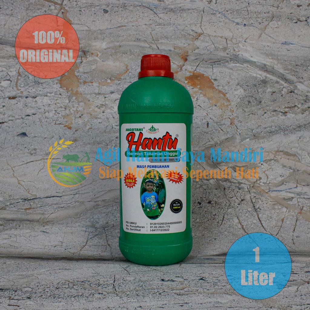 Jual Pupuk Jimmy Hantu Botol Hijau 1 Liter Masa Pembuahan Tutup Merah ...