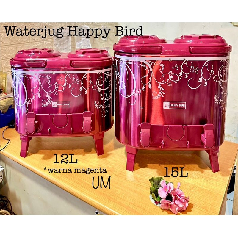 Jual HAPPY BIRD - TWIN WATER JUG / Water jug / Termos air panas/dingin ...