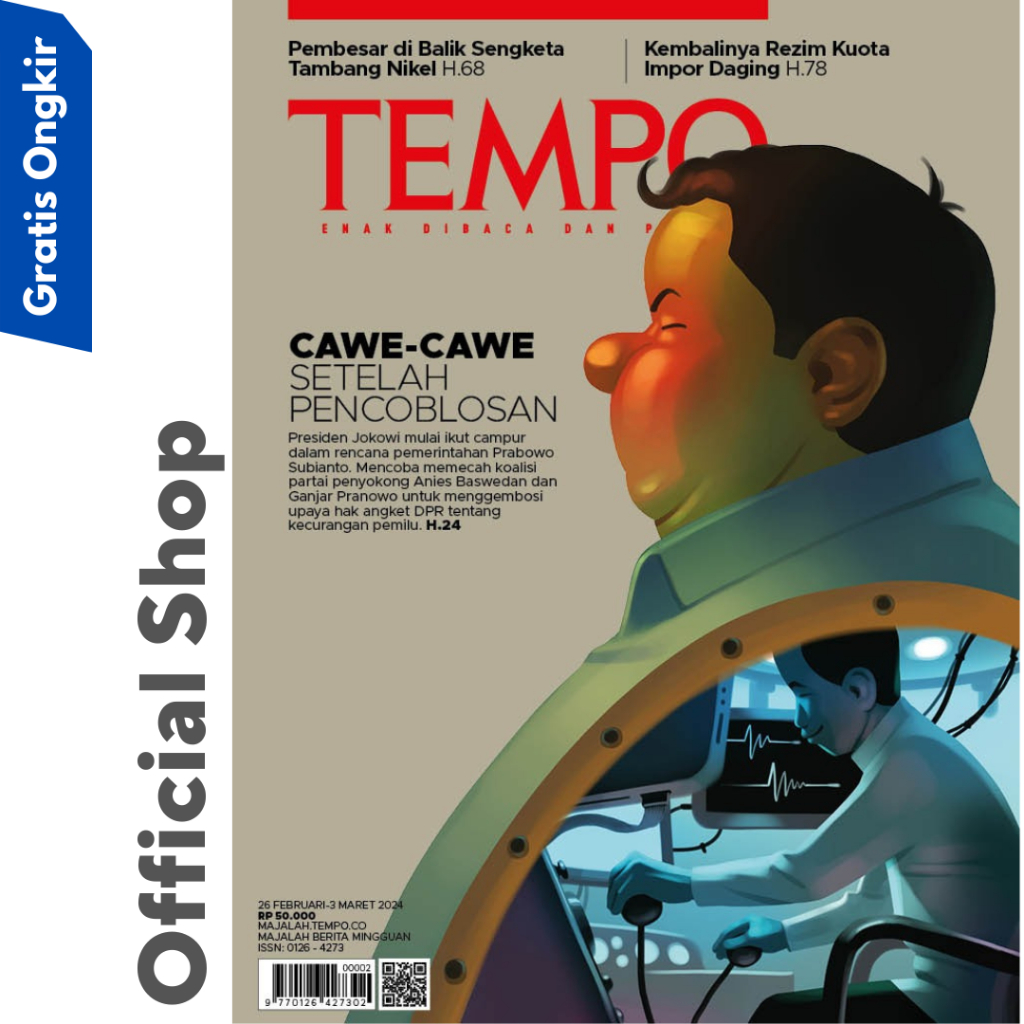 Jual Majalah Tempo Edisi 5302 "Cawe Cawe Setelah Pencoblosan" Tgl 26 ...