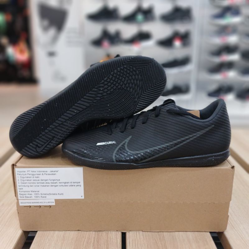 Jual Sepatu Futsal - NIKE Mercurial Vapor 15 Club IC - Black [DJ5969 ...