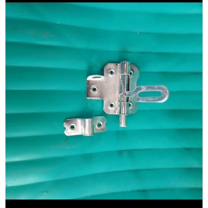 Jual grendel slot plat gembok buat pinta ukuran standard pakai pintu ...