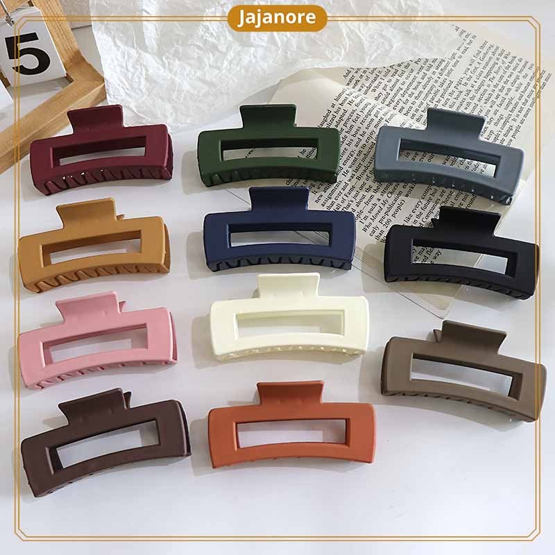 Jual JR - 8,5CM - JEPIT RAMBUT JEDAI DOFF MODEL PERSEGI / JEDAI JEPIT ...