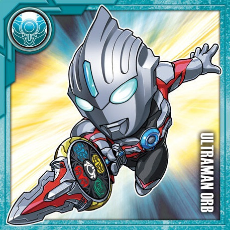 Jual Orb Origin Ultraman Seal Wafer Bandai Shokugan Candy Toy Sticker ...