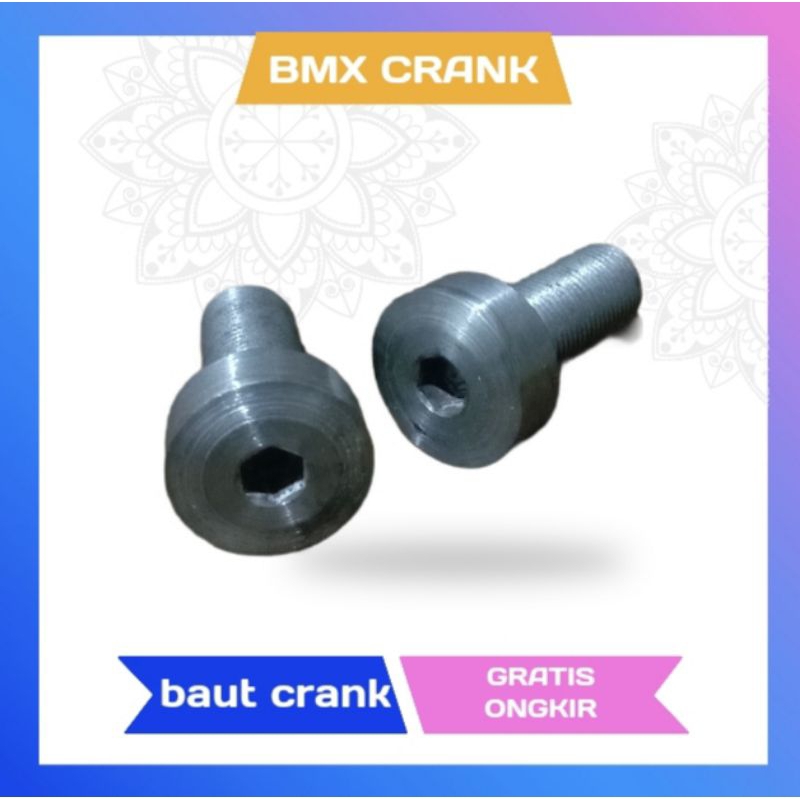 Jual bolt baut as crank baud spindle sepeda bmx | Shopee Indonesia