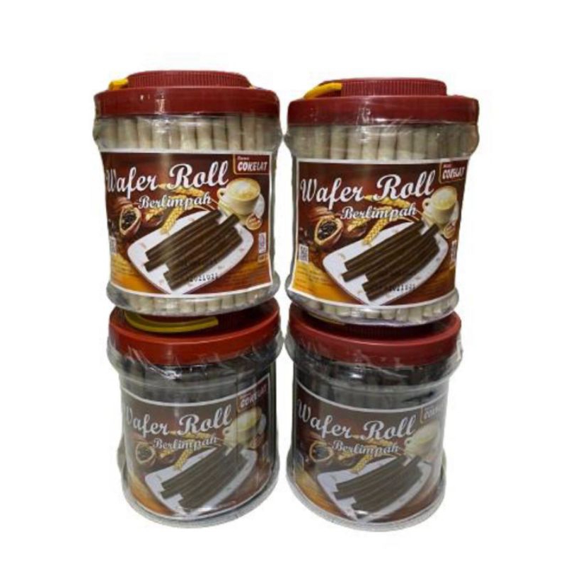 Jual Wafer Roll 600gr / Wafer Roll Toples | Shopee Indonesia