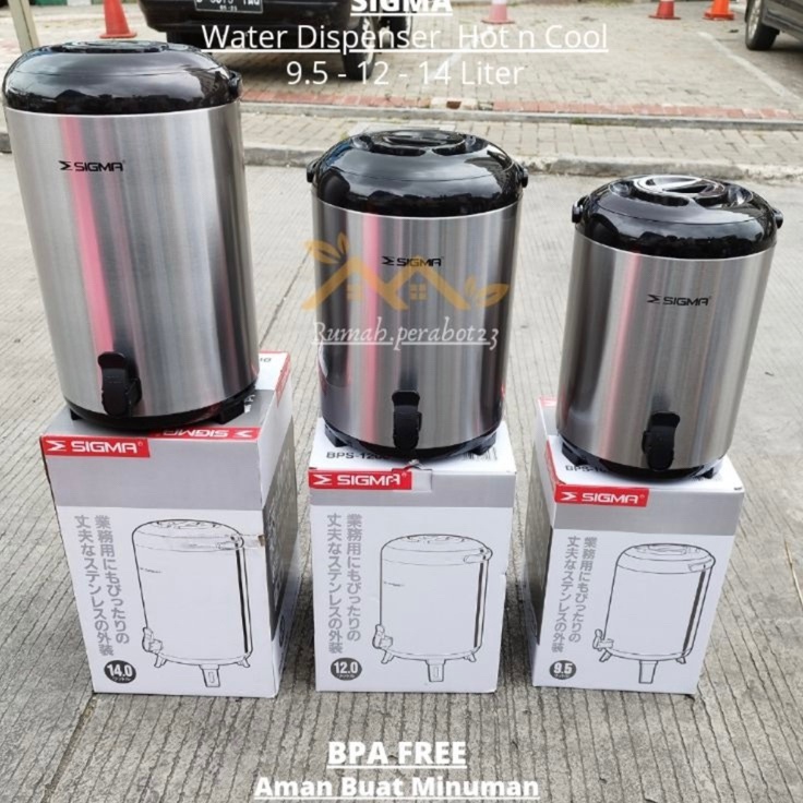 Jual Cd SIGMA Dispenser Termos Water Jug Air Panas Dingin Sigma 95 12 ...