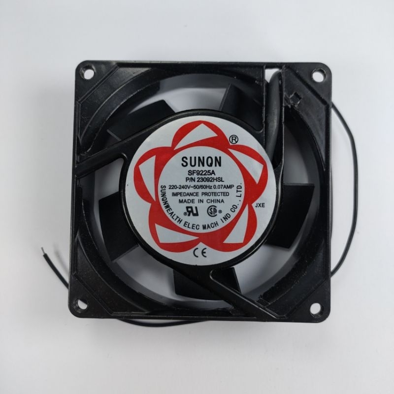 Jual FAN AC KIPAS AC 220VOLT POWER AMPLI 9CM X 9CM | Shopee Indonesia