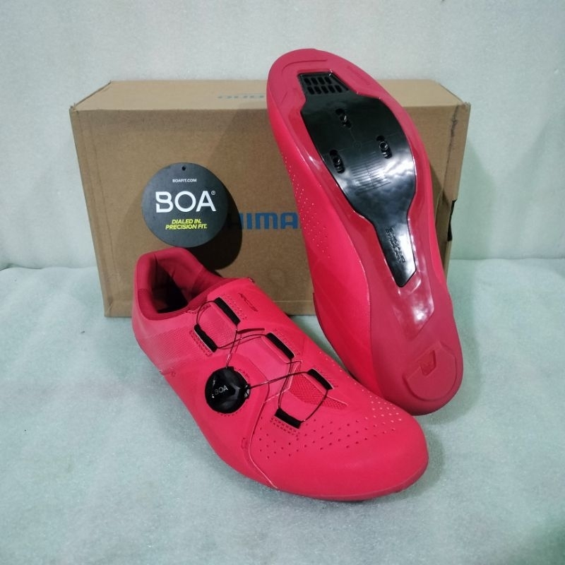 Jual Sepatu sepeda roadbike cleat shimano RC3 SH-RC300 wide original ...