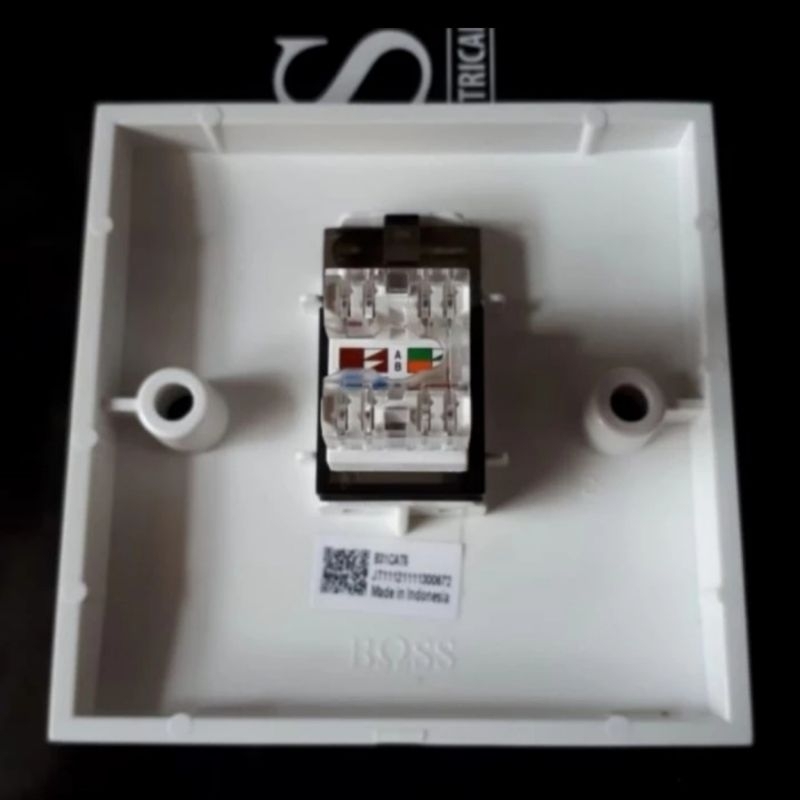 Jual stopkontak data cat6 boss b31cat6 | Shopee Indonesia