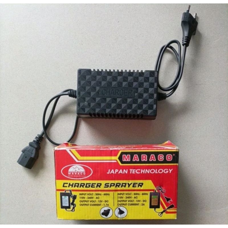 Jual Charger Sprayer Elektrik Charger Tangki Semprot Hama 12V 2A ...