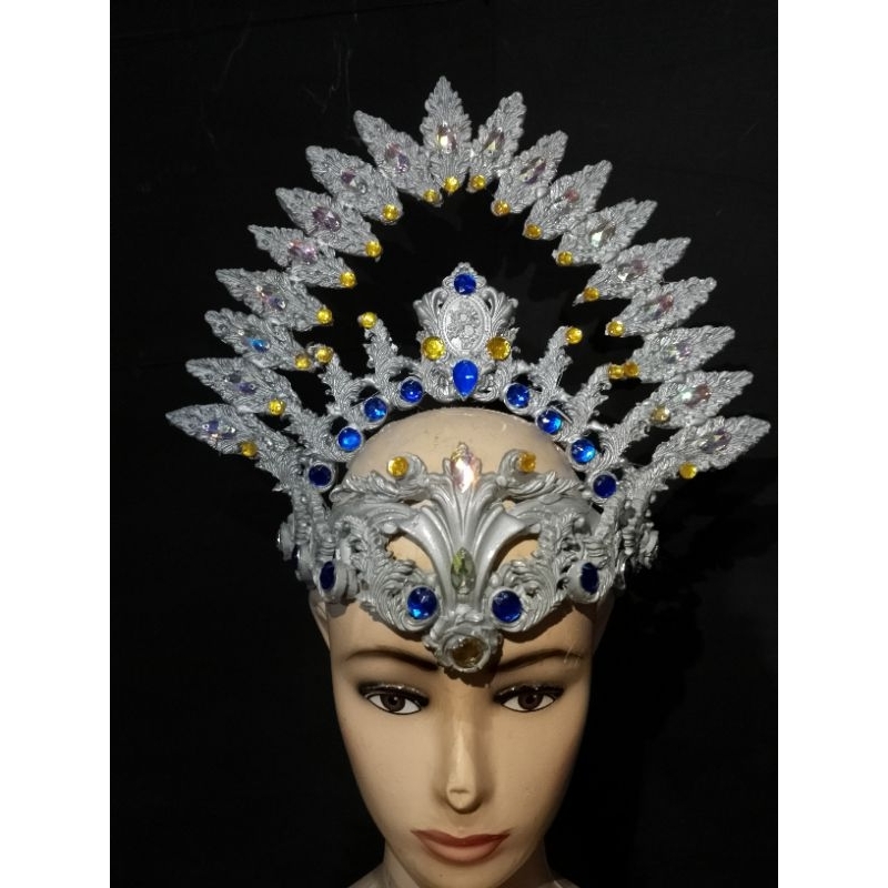 Jual mahkota tari murah/aksesoris tari murah/mahkota tari kreasi ...
