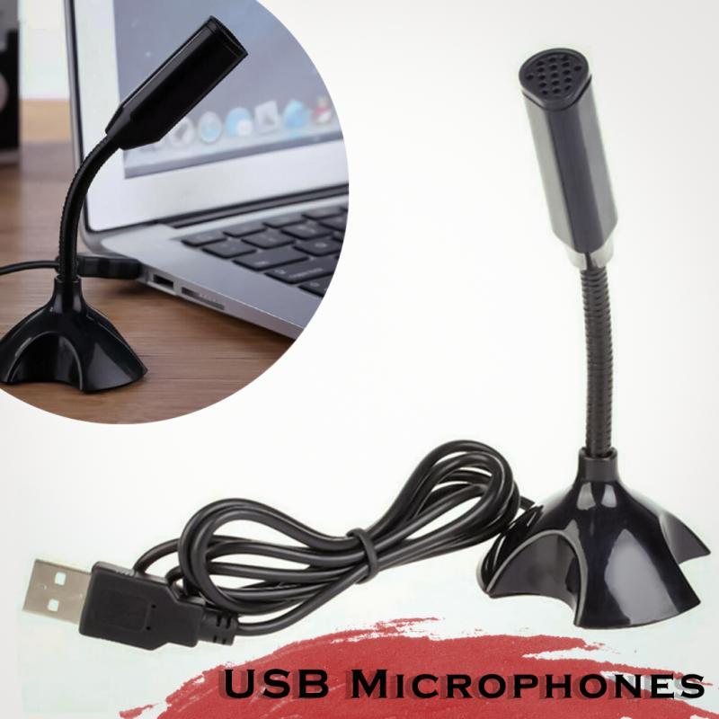 Jual USB Microphone Mikrofon Laptop Komputer Konektor Cocok untuk Smule ...