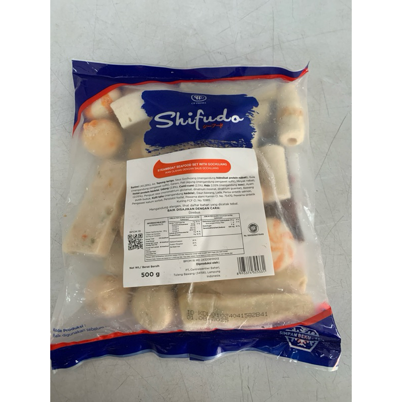 Jual shifudo steamboat seafood with gochujang 500 gram | Shopee Indonesia