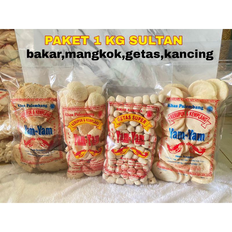 Jual paket sultan 1 kg ( bakar,mangkok,getas,kancing) | Shopee Indonesia