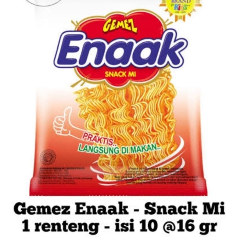 Jual Gemez Enaak Snack Mi | Shopee Indonesia
