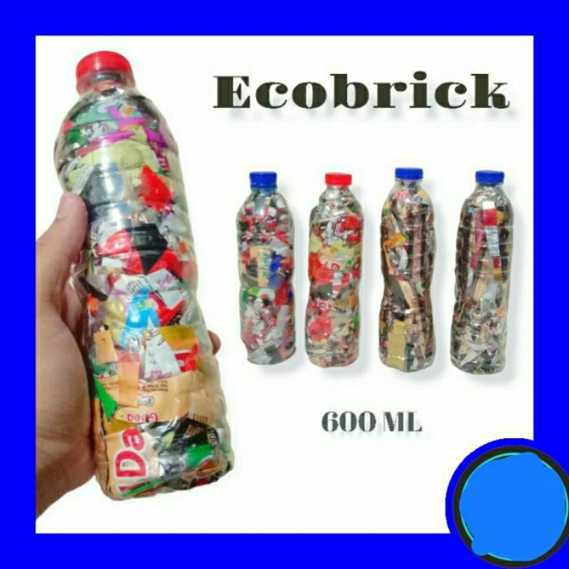 Jual Ecobrick kemasan botol plastik ukuran 600 Ml | Shopee Indonesia