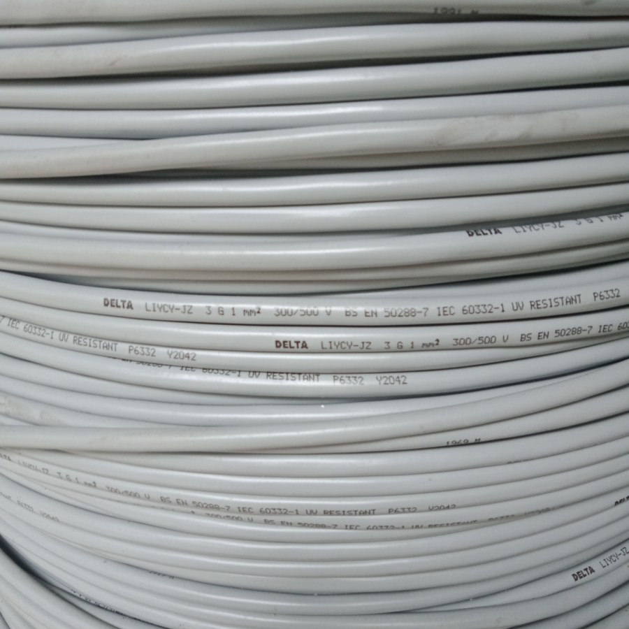 Jual Kabel Control Liycy 3x1 Sqmm with Screen Kabel Control Liycy 3x1 ...