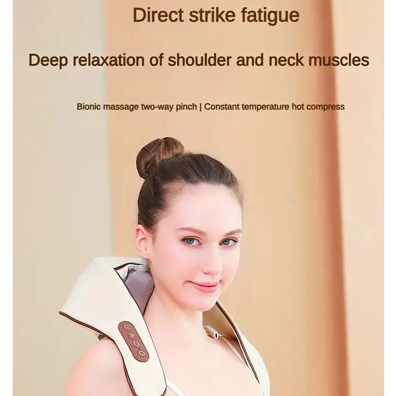 Jual Electric Human-Hand Kneading Squeeze Shoulder Muscles Massage ...