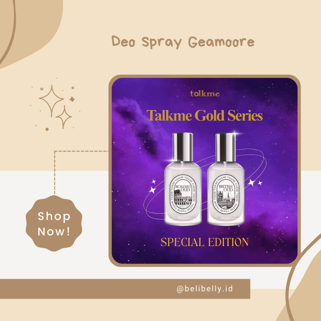 Jual PARFUM TALKME GOLD SERIES 30ML SPECIAL EDITION | INSPIRED PARFUME ...