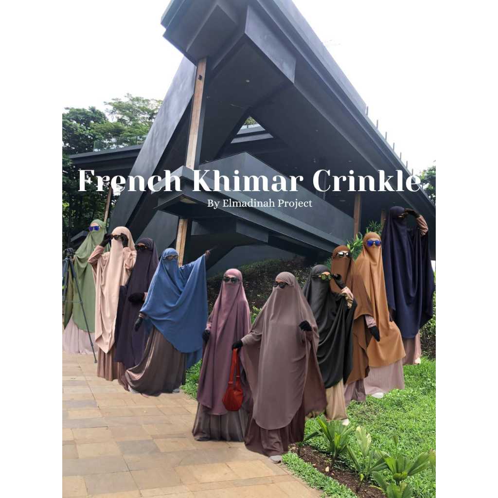 Jual EL FRENCH KHIMAR JUMBO TALI CRINGKLE / FRENCH KHIMAR TALI | Shopee ...