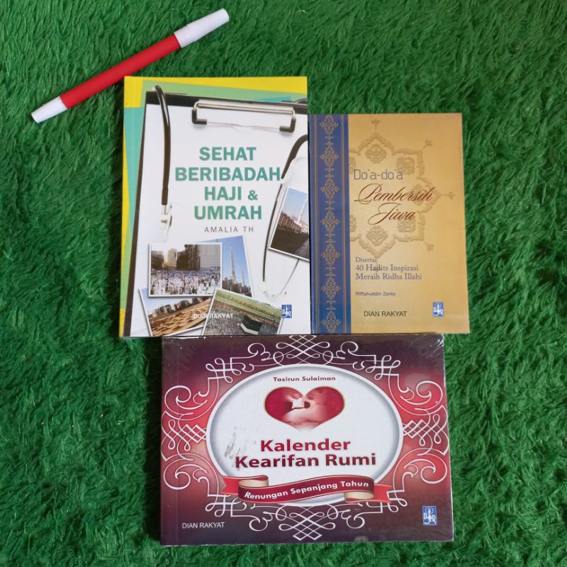 Jual ORIGINAL BUKU BACAAN SEHAT BERIBADAH HAJI & UMRAH DOA-DOA ...