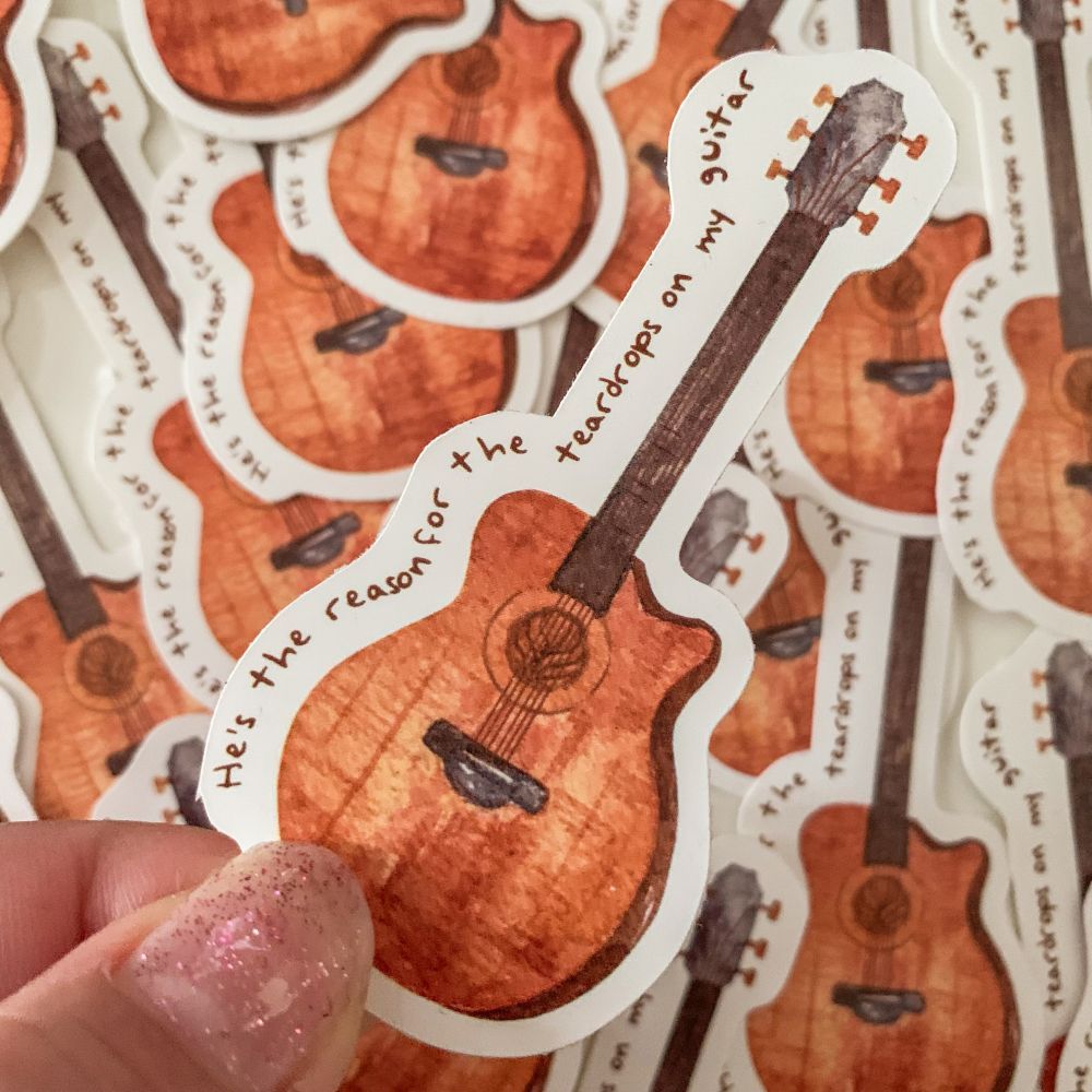 Jual STAMP AND PAPERS Taylor Swift Vinyl Sticker Die Cut / Stiker ...
