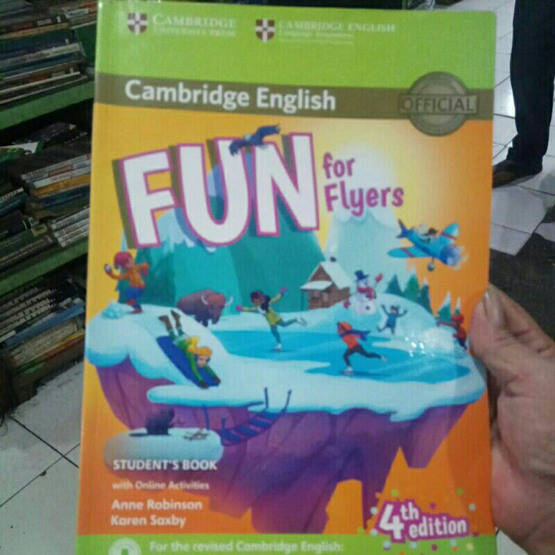 Jual BUKU BEKAS CAMBRIDGE ENGLISH FUN FOR FLYER STUDENT'S BOOK EDITION ...
