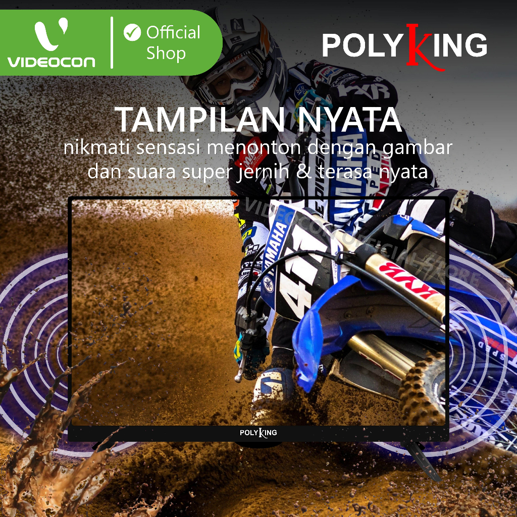 Jual TV Digital 22 Inch Polyking HPTVD24-C Full HD Resolusi Tinggi LED ...