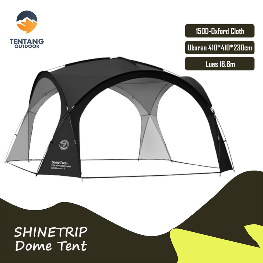 Jual Tenda Dome SHINETRIP 8-10P A470 Camping Dome Tent Canopy Outdoor ...