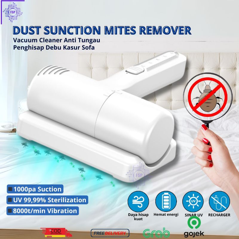 Jual [New 2024] VACUUM CLEANER UV-C Light Anti Debu Tungau Kasur Sofa ...