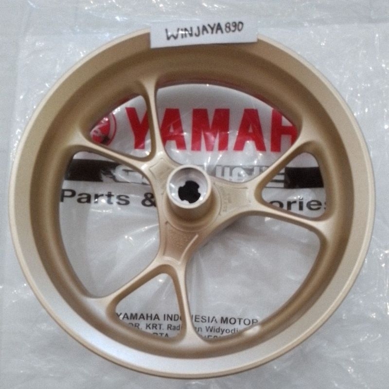 Jual VELG PELEK RACING DEPAN ALL NEW NMAX WARNA GOLD ORIGINAL YAMAHA ...