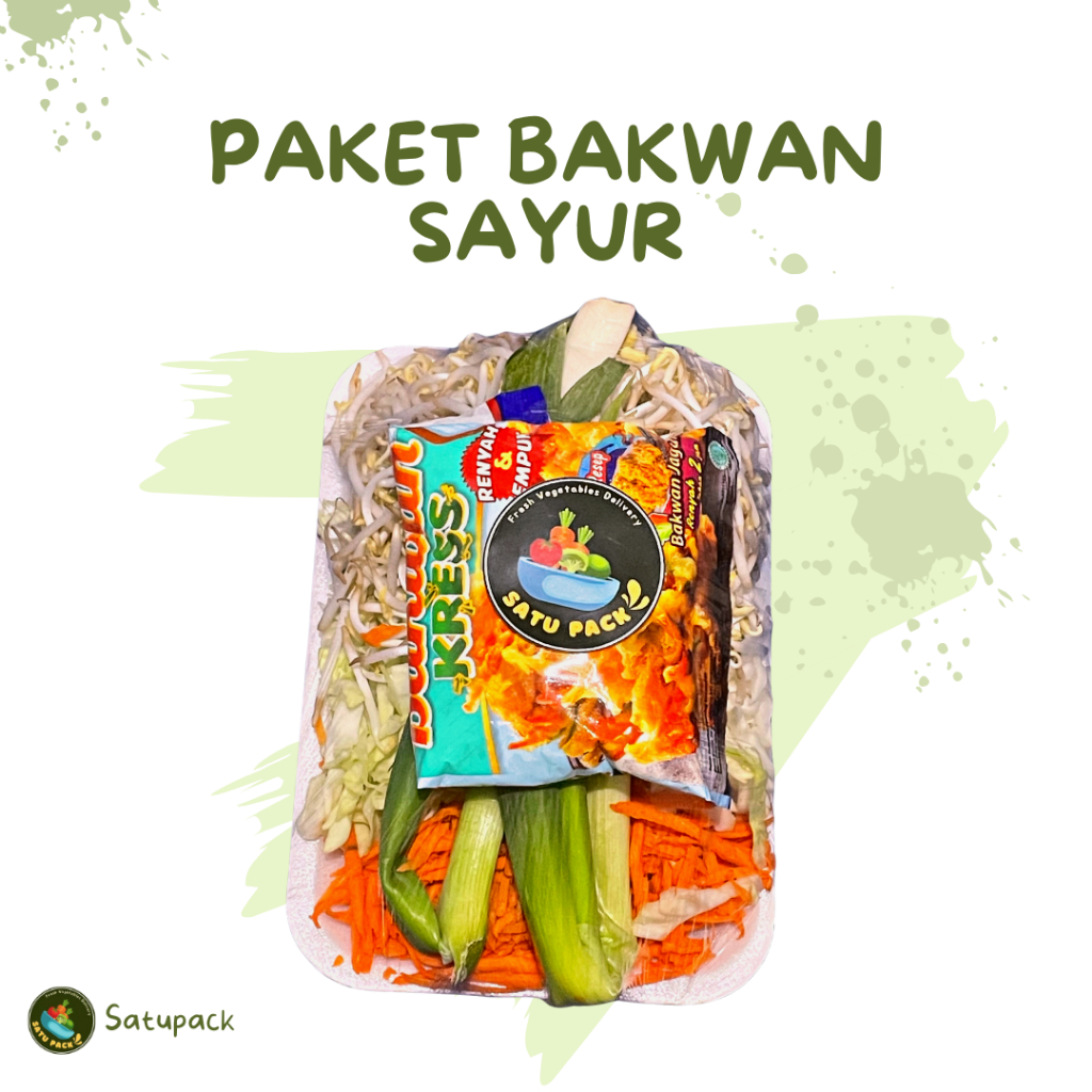 Jual PAKET BAKWAN SAYUR SIAP MASAK - PER PACK | Shopee Indonesia