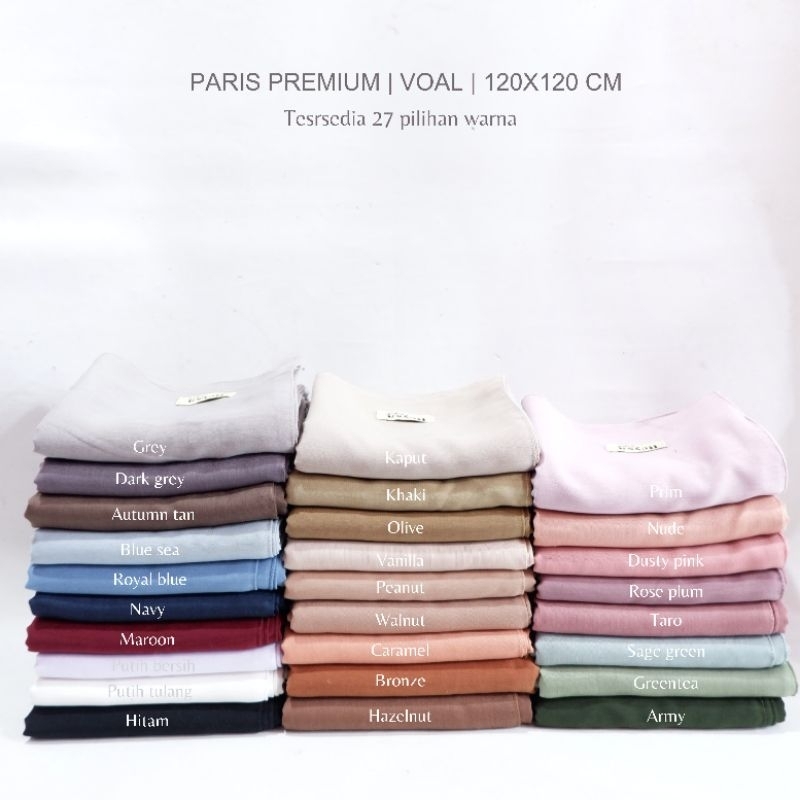 Jual PARIS PREMIUM VOAL 120X120CM | Shopee Indonesia
