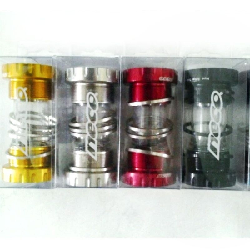 Jual BB Neco ht2 / bottom bracket neco hollowtech 2 hitam /merah/gold ceramic kramik made in ...