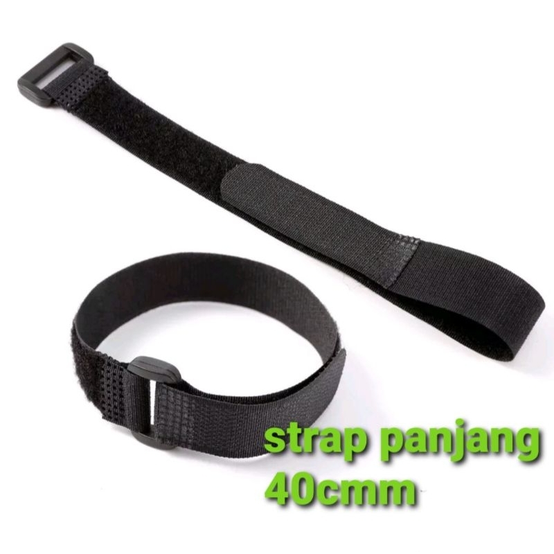 Jual 0Strap Velcro Pengikat buckle Panjang 40cm 400mm ties baterai lipo ...