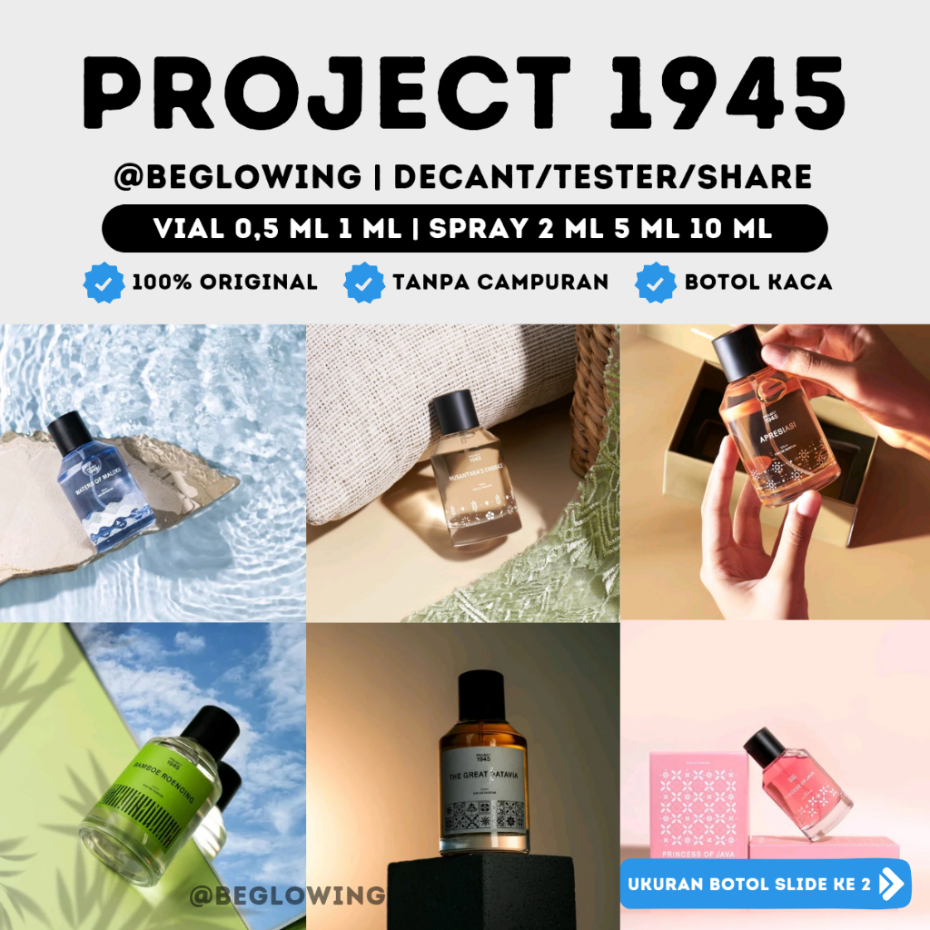 Jual Decant - Project 1945 Heiress Of Minahasa Symphony Of Borobudur ...