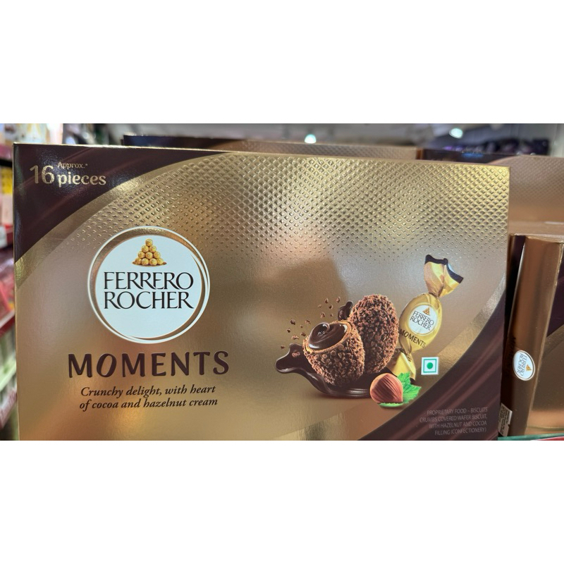 Jual FERRERO ROCHER MOMENTS CHOCOLATE isi 16pcs | Shopee Indonesia