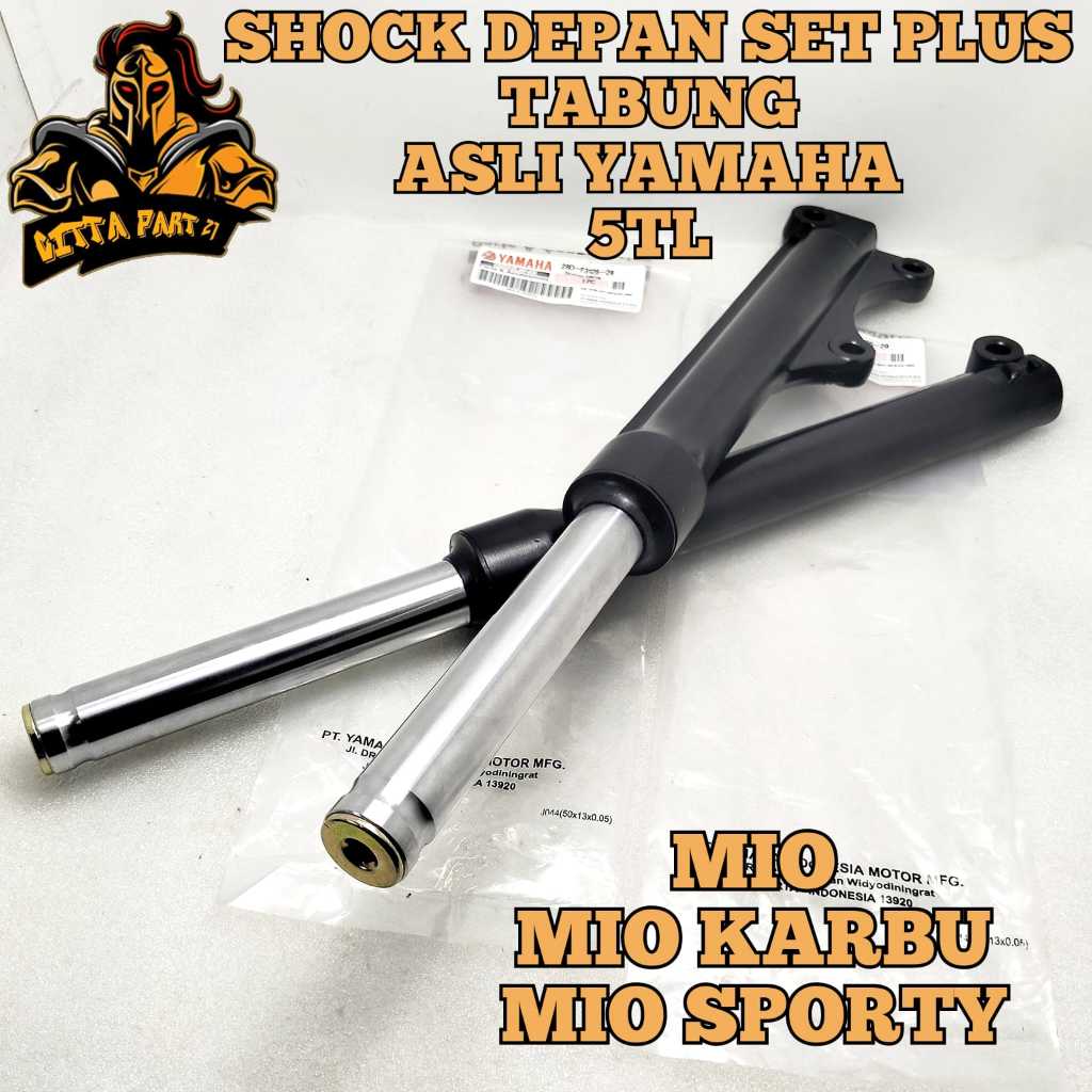 Jual ORIGINAL YAMAHA SHOCK DEPAN SET 2 PICS PLUS TABUNG ASLI ORIGINAL ...