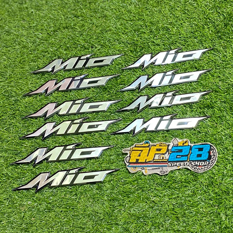 Jual EMBLEM BODY MIO 1 SET KANAN DAN KIRI PNP TINGGAL PASANG / TERMURAH ...