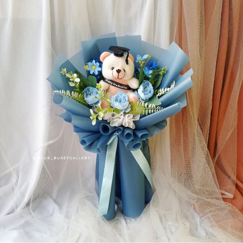 Jual Buket bunga/bunga mawar/bunga artifisial/buket boneka/boneka ...
